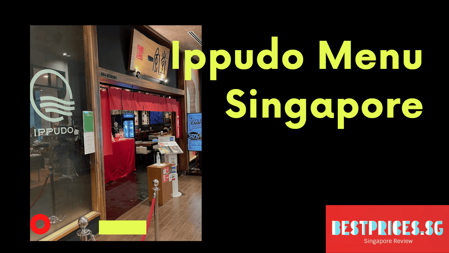 Ippudo Menu & Price List Singapore 2025 – Best Prices SG